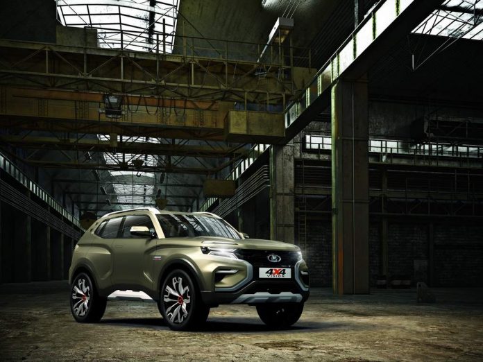 Yeni Lada Niva (Lada 4x4 Vision Concept) kendini gösterdi