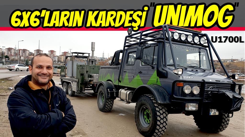 Unimog U1700L ile tanışın | 6x6 Magirus'ların küçük kardeşi